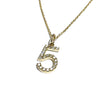 Diamond Number Pendant – George the Jeweler