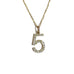 Diamond Number Pendant – George the Jeweler
